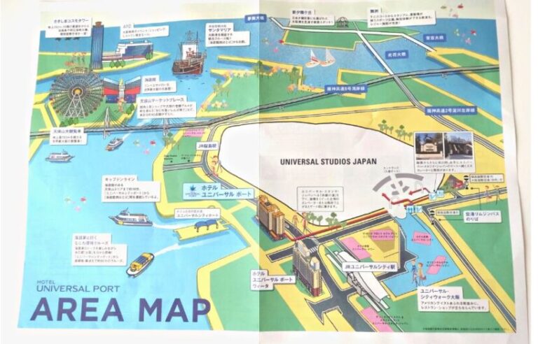 【USJ子連れ宿泊レポ】ユニバーサルポートの部屋やアメニティは？【行き方も紹介】 - あめ玉ブログ